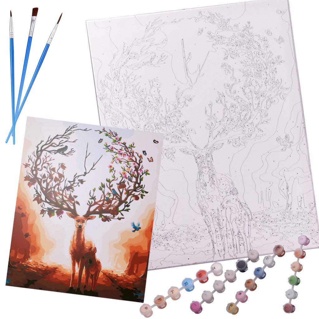 Tapyba pagal skaičius - ELNIAS 40X50CM